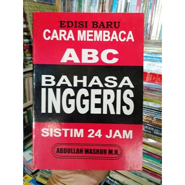 Jual Buku Cara Membaca ABC Bahasa Inggris sistem 24 jam | Shopee Indonesia