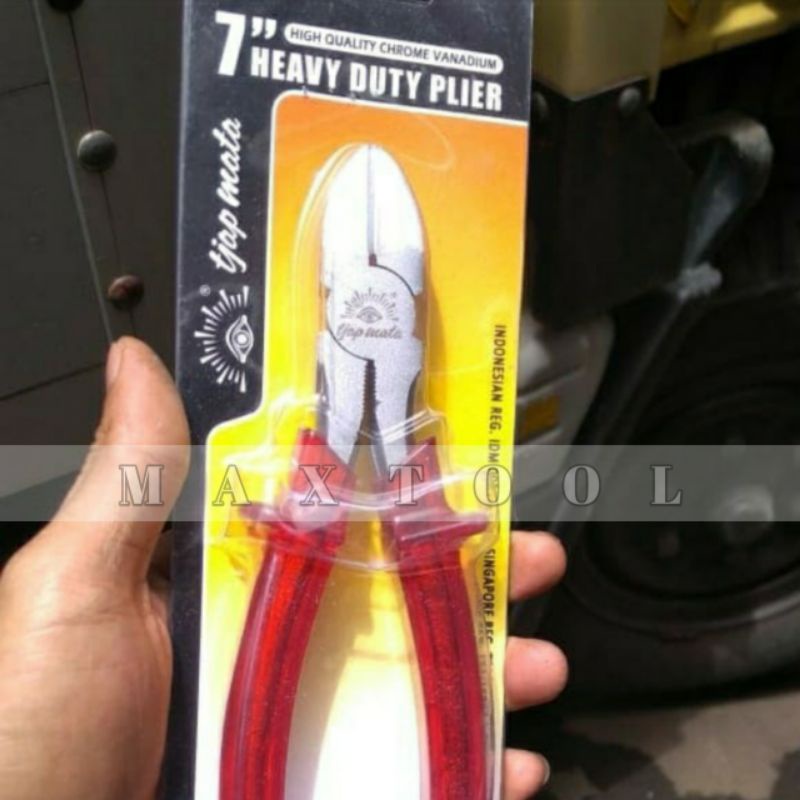 Jual TANG POTONG 7" CAP MATA TJAP MATA HEAVY DUTY EYE BRANDE | Shopee ...