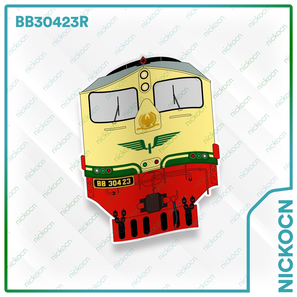 Jual Stiker Lokomotif BB304 | Shopee Indonesia