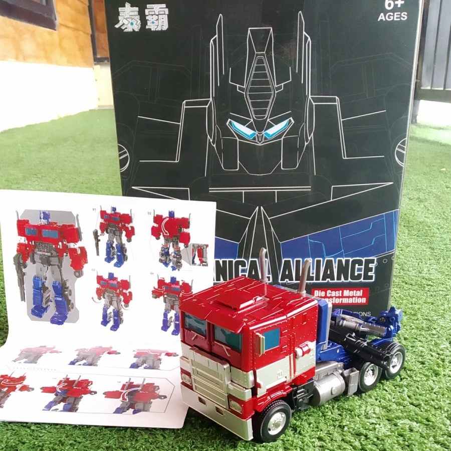 Jual Transformers Optimus Prime Dark Commander YS-04 Action Figure ...