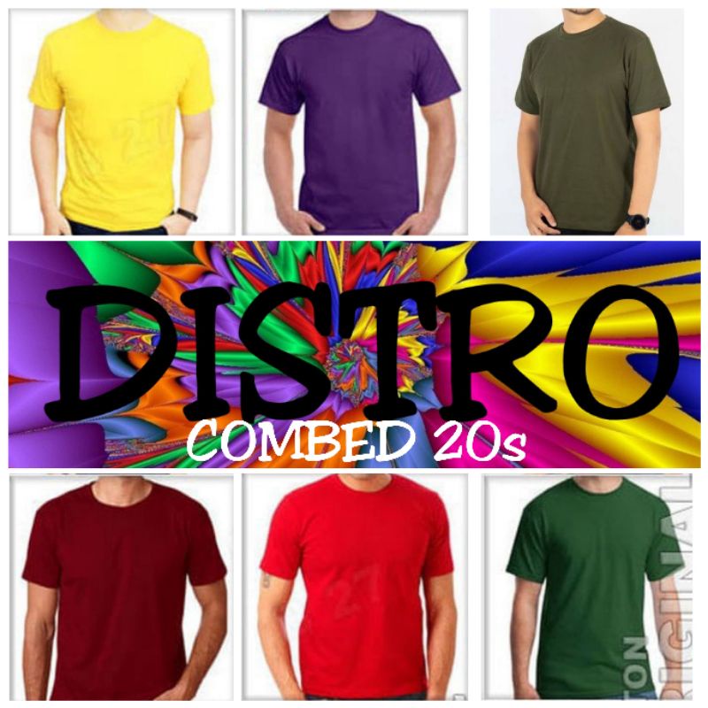 Jual (PROMO)KAOS OBLONG DISTRO POLOS ORIGINAL WARNA HITAM, PUTIH, HIJAU ...