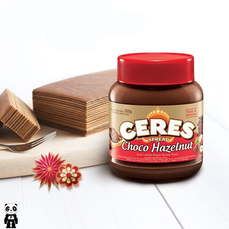 Jual Selai Ceres Hazelnut Coklat 350g Choco Hazelnut Spread | Shopee ...
