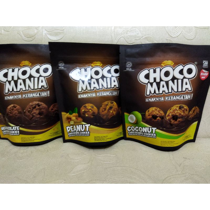 Jual CHOCO MANIA BARU KEMASAN POUCH 69 GRAM ALL VARIANT / BISKUIT CHOCO ...