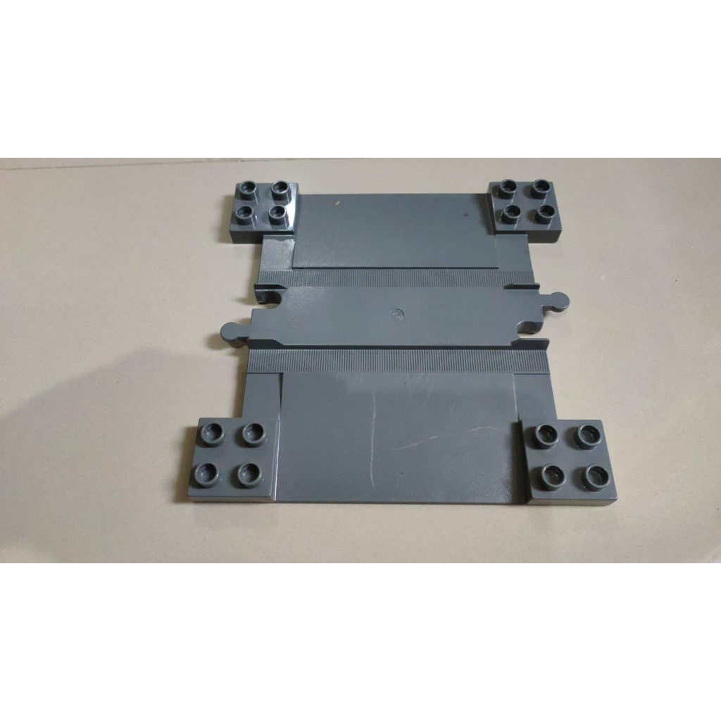Jual Lego Duplo, Train Track with Ramps for Car Crossing | Shopee Indonesia