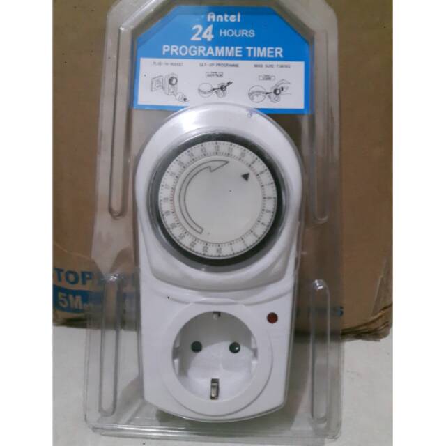 Jual Programme timer 24 jam (stop kontak timer) | Shopee Indonesia