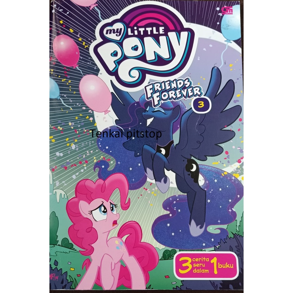 Jual Buku Cerita Komik Anak My Little Pony ( 3 in 1) Friends Forever 3 ...