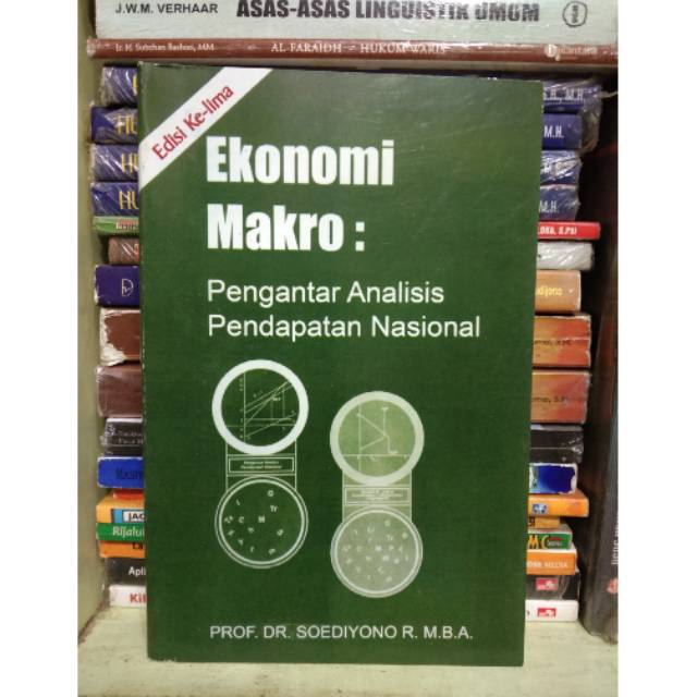 Jual Ekonomi Makro edisi ke Lima - Prof DR Soediyono R MBA | Shopee Indonesia
