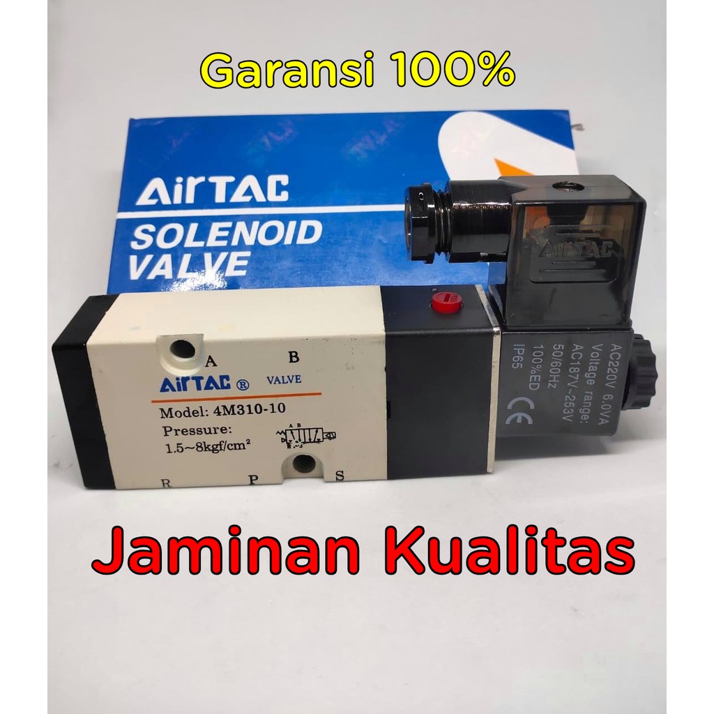 Jual SOLENOID VALVE AIRTAC NAMUR 4M310-10 AC220V | Shopee Indonesia