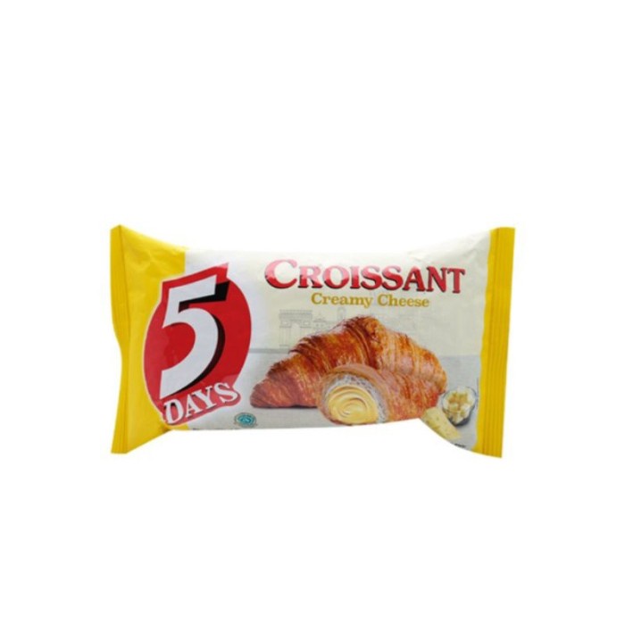 Jual 5 DAYS CROISSANT CREAMY CHEESE 60GR | Shopee Indonesia