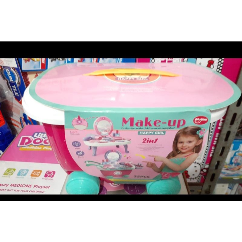 Jual Mainan Makeup happy girl 2in1 | Shopee Indonesia