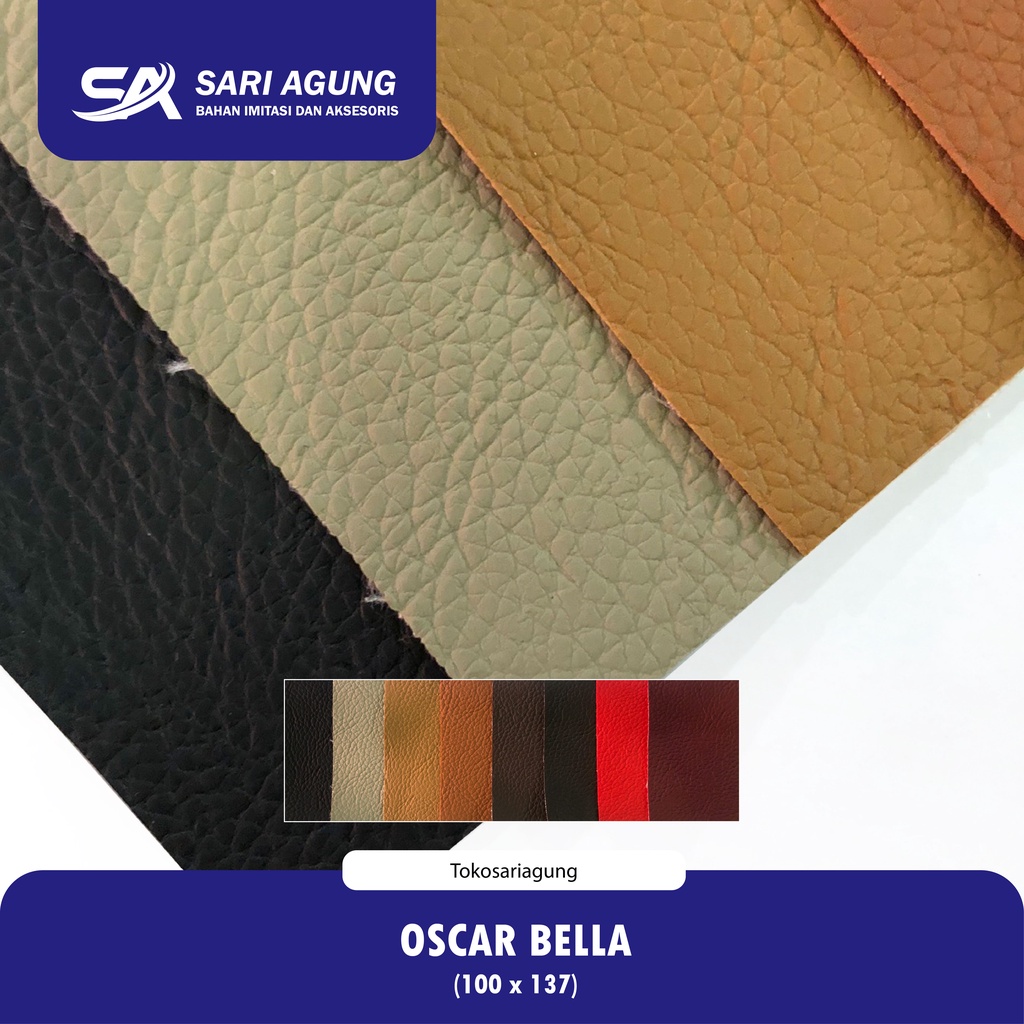 Jual OSCAR BELLA (METER) BAHAN SINTETIS KULIT JERUK IMITASI JOK SOFA ...