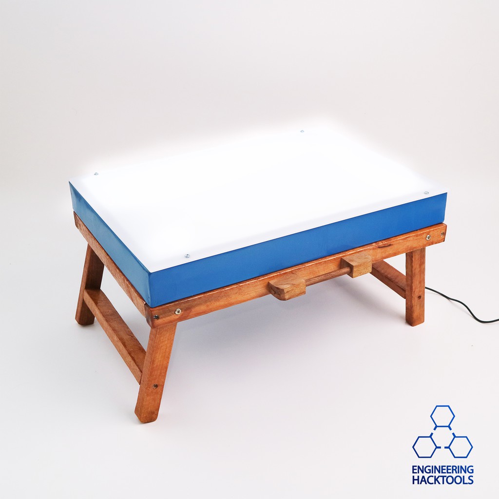 Jual Meja Gambar Tracing/Jiplak Portabel Ukuran A3 dengan LED | Shopee ...