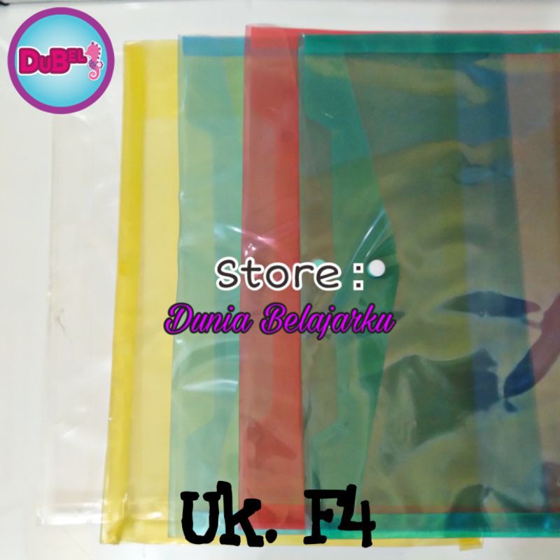 Jual Map Kancing Plastik Folio F4 RR | Shopee Indonesia