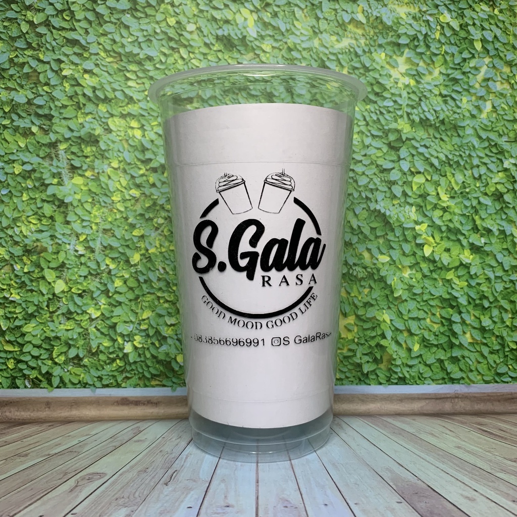 Jual Sablon Gelas Cup Plastik Starindo 22 oz 9 gram / Sablon Gelas Kopi ...