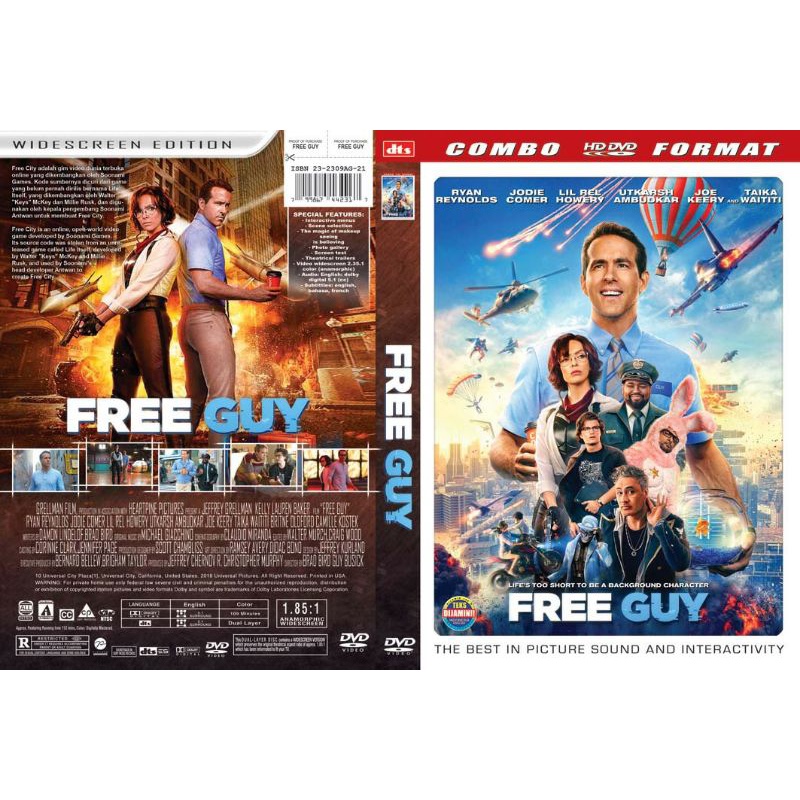 Jual kaset dvd free guy "2021" | Shopee Indonesia