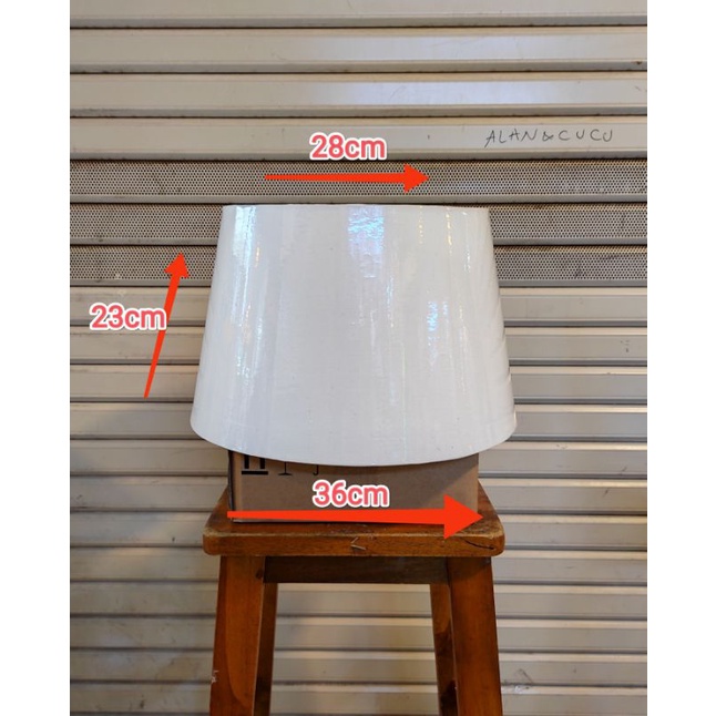 Jual topi kap lampu meja/gantung kap lampu stand hias kap lampu ...