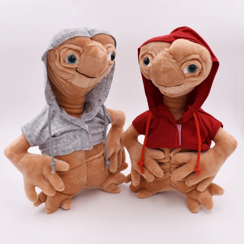 Jual mainan 25CM E.T Alien Plush Doll Toy ET the Extra-Terrestrial Doll ...