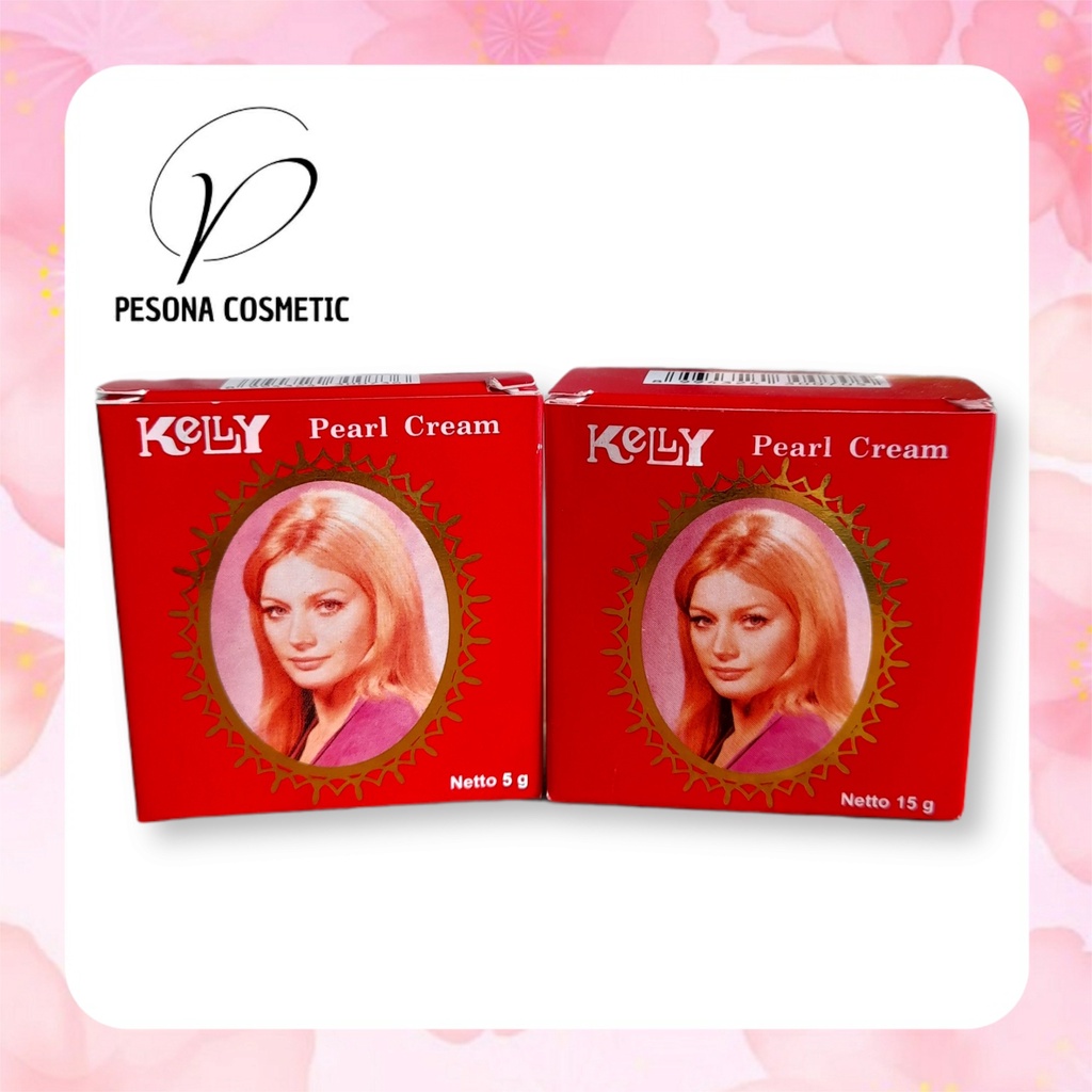 Jual CREAM KELLY PEARL KRIM KECIL 5 GR & BESAR 15 GR / FOUNDATION ALAS ...