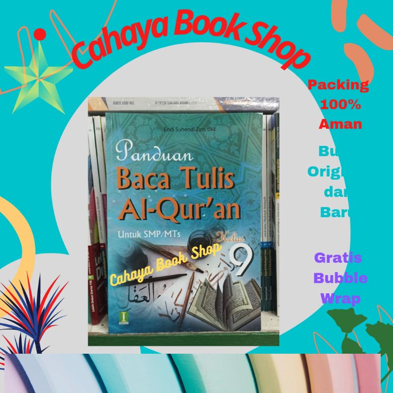 Jual Buku Panduan Baca Tulis Al Quran Kelas 7 8 9 Smp Mts Indra Djaya