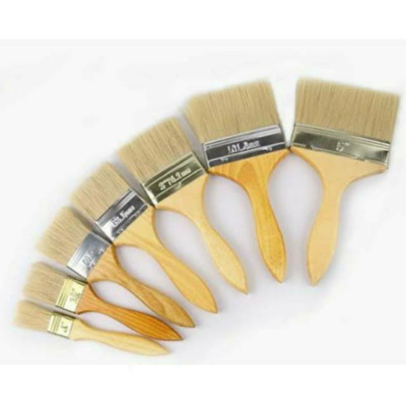 Jual Kuas cat Kayu murah dan berkualitas 1" / 1 1/2" / 2" / 2 1/2" / 3 ...