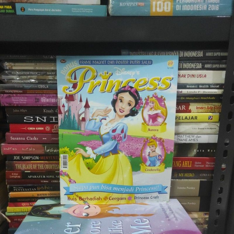 Jual MAJALAH ORIGINAL DISNEY'S PRINCESS BEKAS TANPA BONUS | Shopee ...