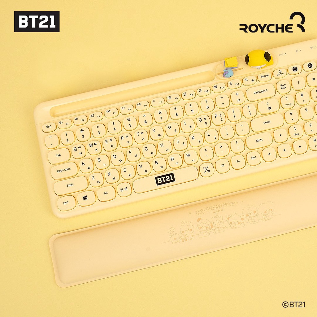 Jual [PO] BT21 - My Little Buddy Multi Pairing Wireless Keyboard [Royche] | Shopee Indonesia