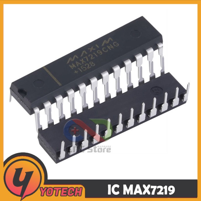 Jual MAX7219CNG MAX7219 LED DRIVER DIP-24 DIP24 IC | Shopee Indonesia