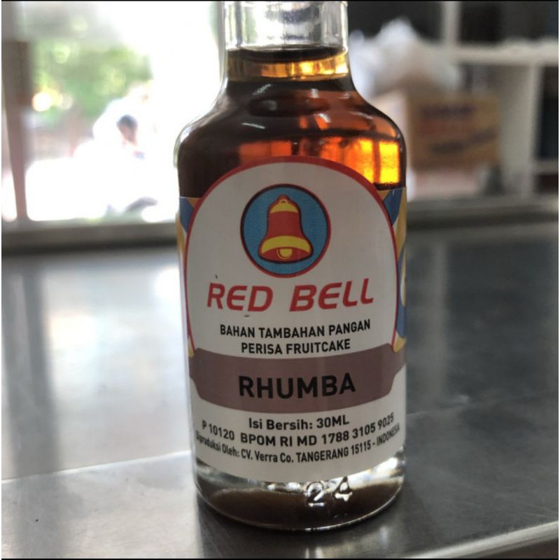 Jual Red bell Rhumba 30ml flavor essence perisa rum rhum | Shopee Indonesia
