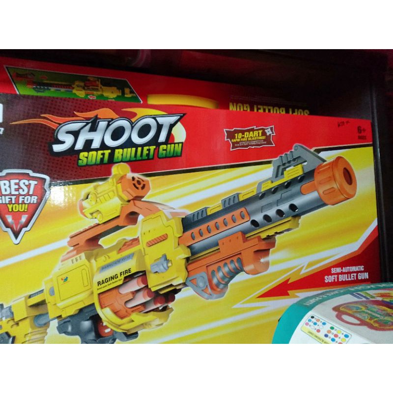 Jual Nerf shoot jumbo semi automatis _ mainan pistol nerf | Shopee ...