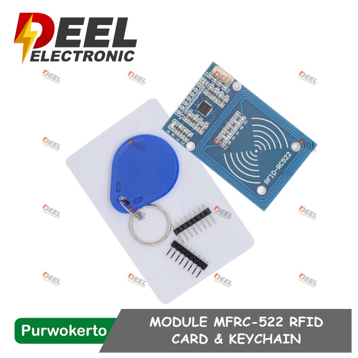 Jual MODULE MFRC-522 RFID CARD AND KEYCHAIN FOR ARDUINO RASPBERRY PI ...