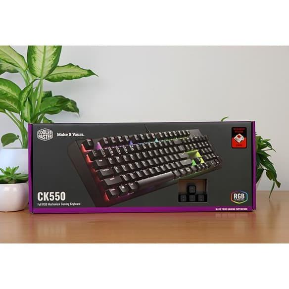 Jual Cooler Master CK550 Gateron Red Keyboard Gaming Garansi Resmi | Shopee Indonesia