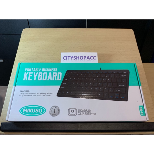 Jual Keyboard Mini Portable Mikuso KB-001U | Shopee Indonesia