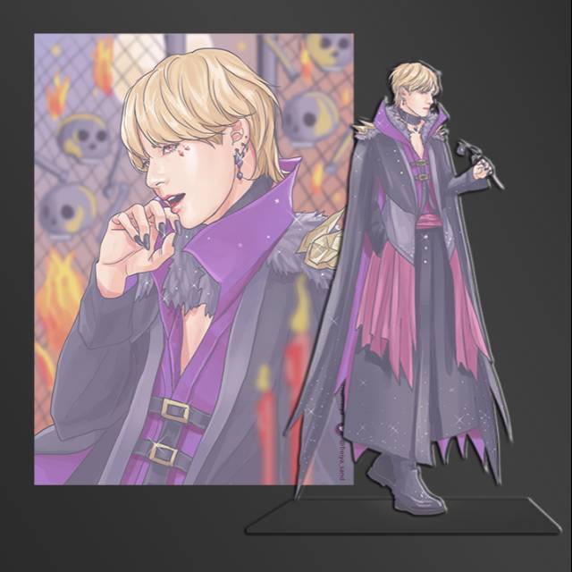 Jual BTS V Fanart Standee by Freiya | Shopee Indonesia