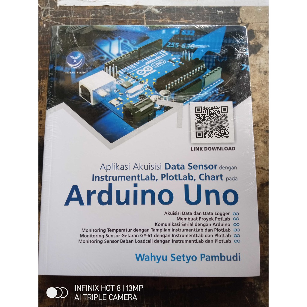 Jual Aplikasi akuisisi data sensor arduino uno pambudi penerbit andi ASLI | Shopee Indonesia