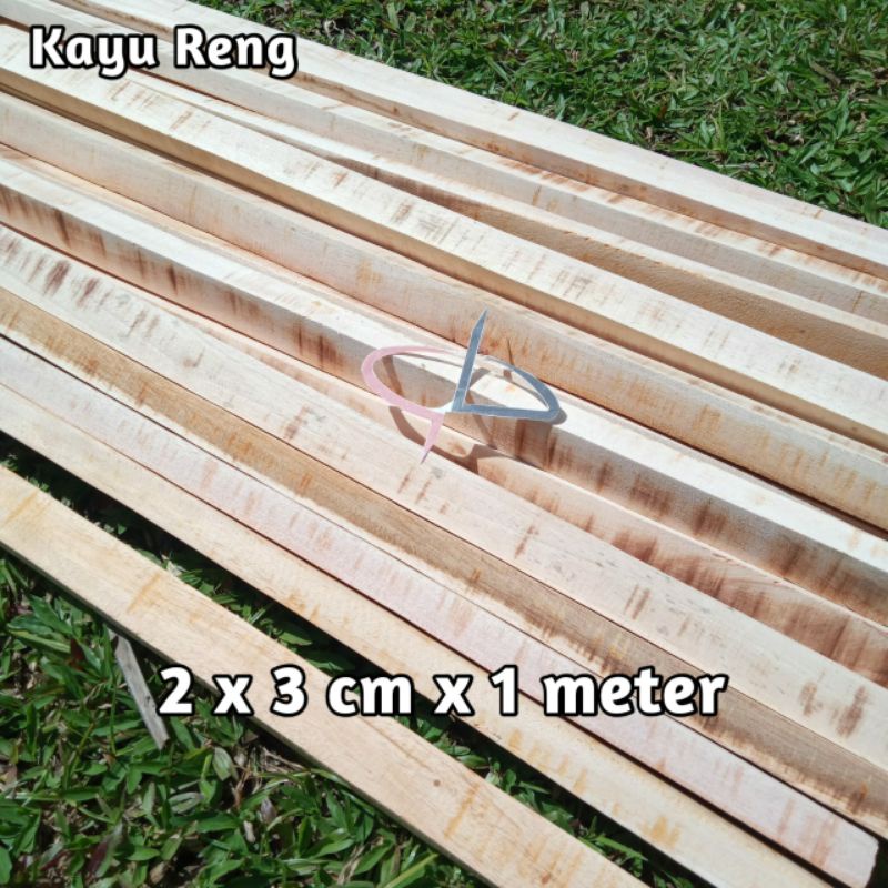 Jual Kayu Reng Mahoni 2 x 3 cm x 1 meter, 1,5 m, 55 cm kuat alot ...
