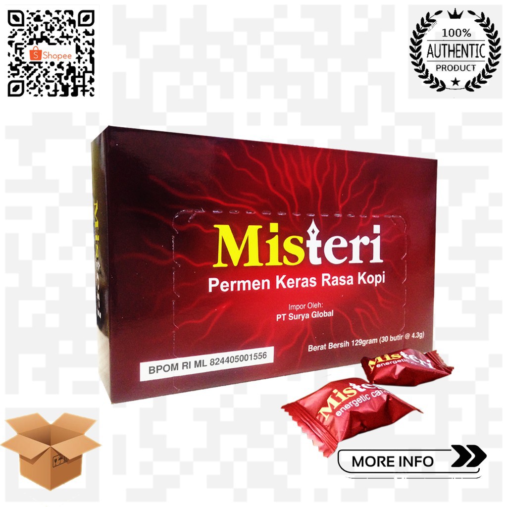 Jual MISTERI CANDY PERMEN KERAS RASA KOPI ISI 1 PCS | Shopee Indonesia