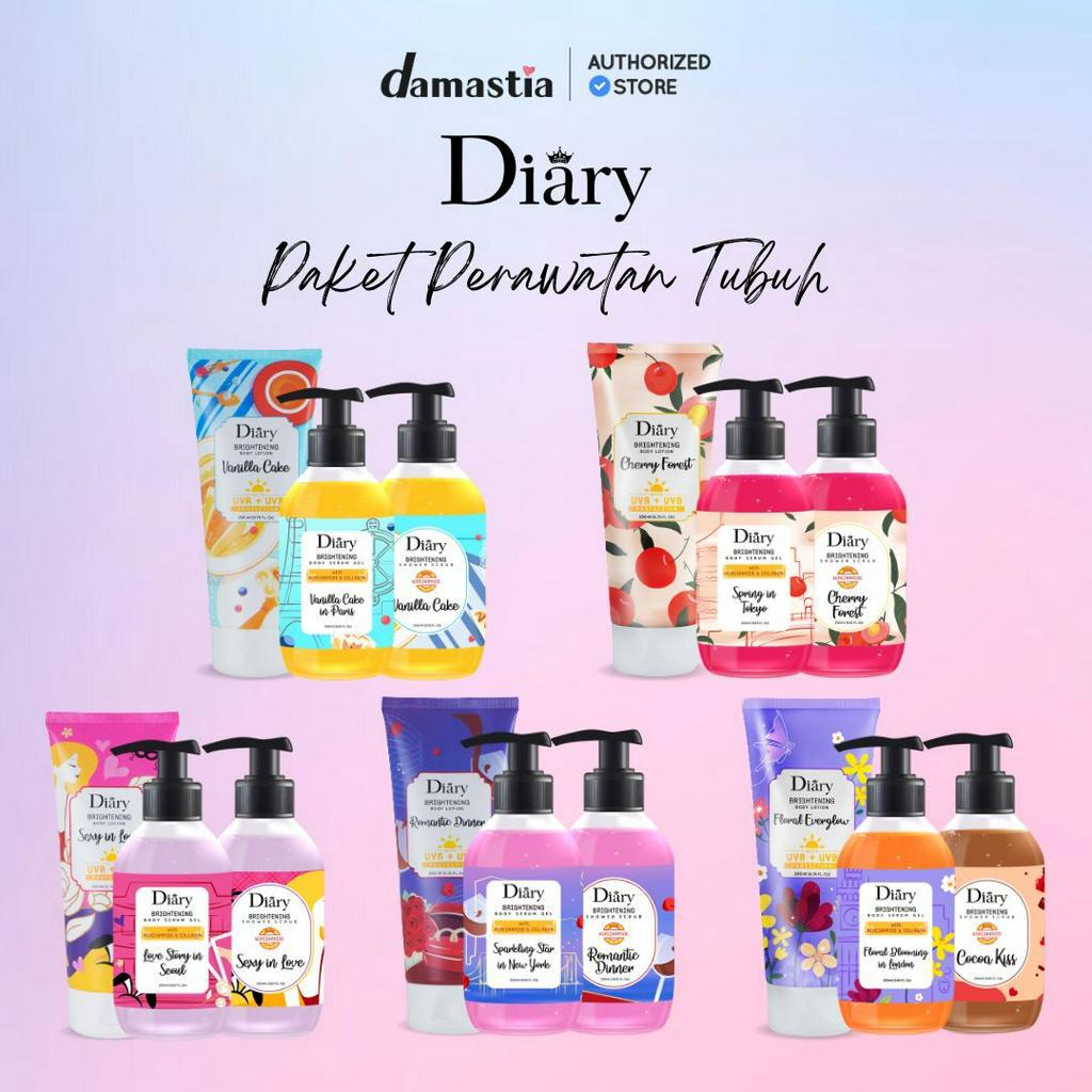Jual Diary Paket Perawatan Tubuh Shower Scrub | Body Lotion | Body ...