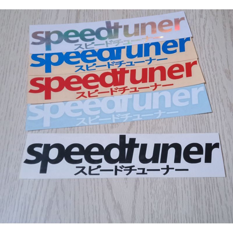 Jual sticker speedtuner cutting | Shopee Indonesia