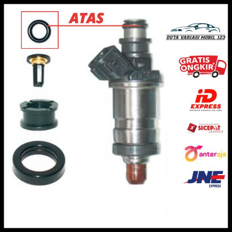 Jual Oring Sil Seal Nozzle Injector Injektor Atas Civic Genio Estilo ...