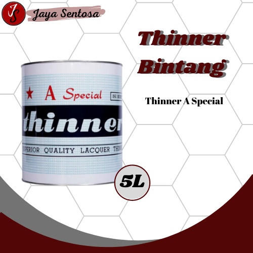 Jual Thinner Bintang Galon 5L | Thinner A Special Bintang 5L | Shopee Indonesia