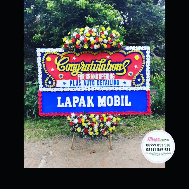 Jual bunga papan grand opening / bunga papan ucapan / bunga papan ...