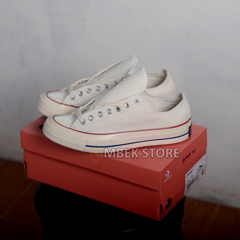 Jual Sepatu Converse Chuck Taylor 70s Low Parchment Premium | Shopee ...