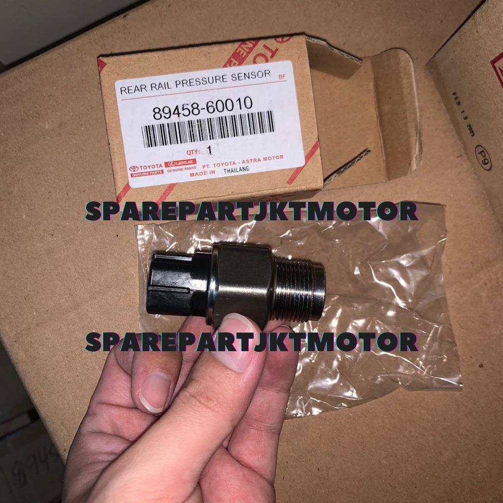 Jual Sensor Common Rail Fuel Pressure Innova Fortuner Hilux 89458-60010 ...