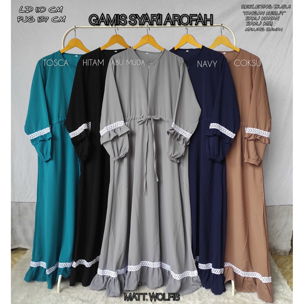 Jual GAMIS AROFAH SERUT BAWAH | Shopee Indonesia