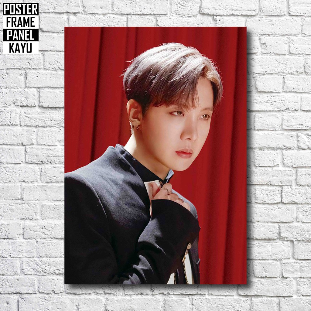 Jual Poster BTS J Hope Frame Kayu Solid A4 JHP100 | Shopee Indonesia