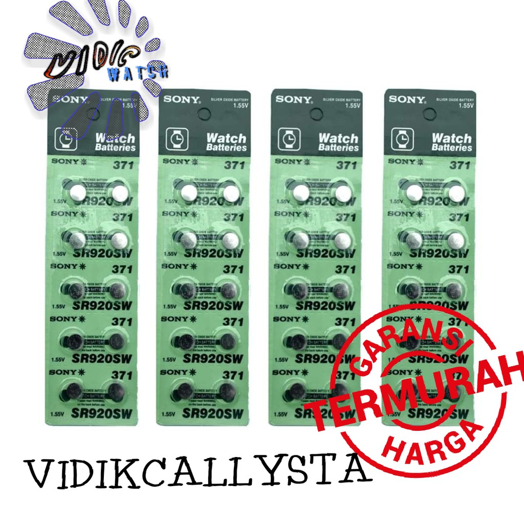 Jual SONY SR920SW SR 920 SW SONY 920 SONY 371 BATRE BATERAI BATTERY ...
