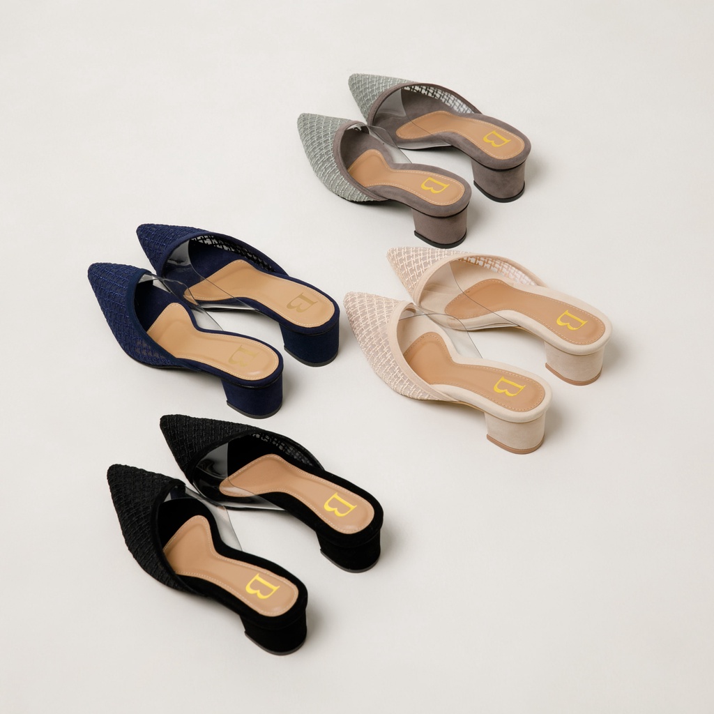 Jual Berrybenka - Sepatu Hak Wanita Sofia Ataya Basic Mules | Shopee ...