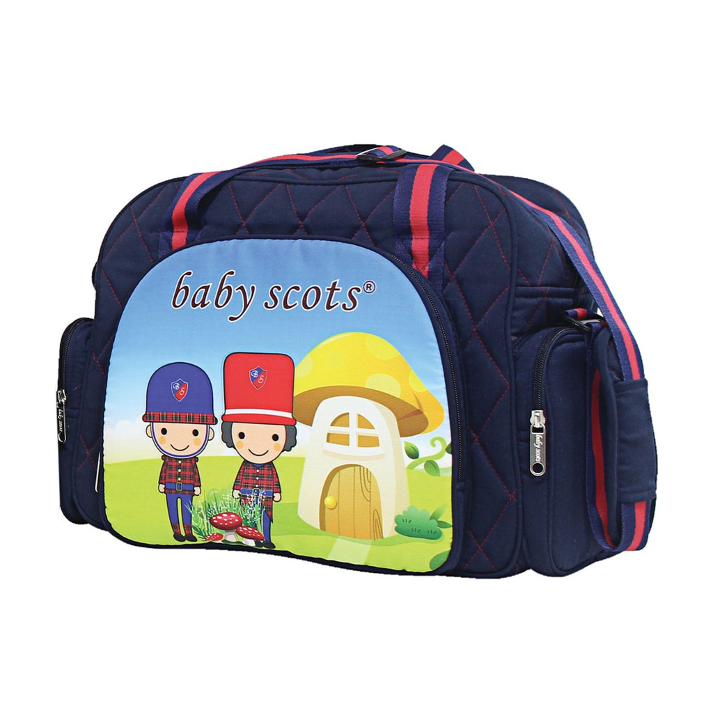 Jual Baby Scots Tas Besar Diapers Bag - BST2301 | Shopee Indonesia