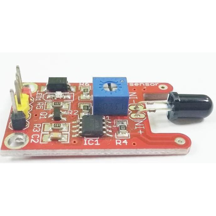 Jual 940nm Infrared Emitting Sensor Module Indo Ware Sensor Api Modul Invepow21 Shopee Indonesia 