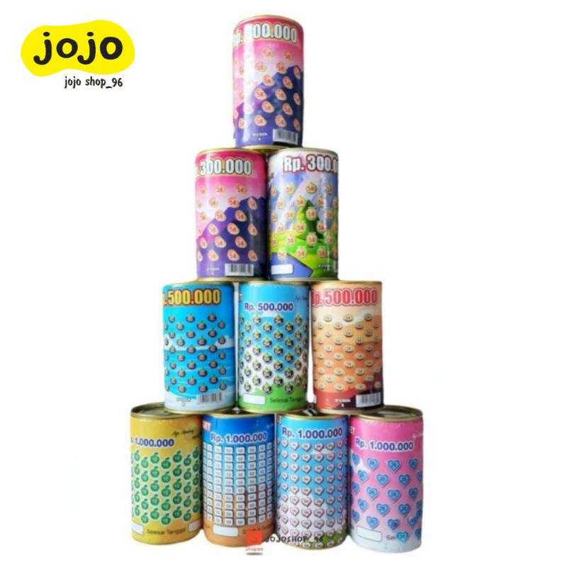 Jual Celengan Kaleng Coin Box Kaleng Tabung Target Full Kaleng Kualitas ...